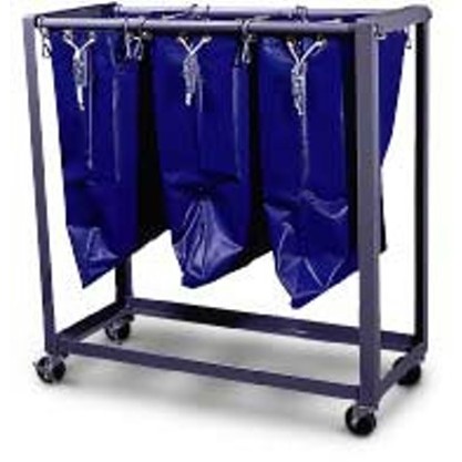 3 Bag 15" Mail Bag Rack