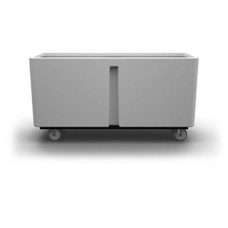 Ergonomic Spring Bottom Platform Utility Cart - Red - Stencil (1)