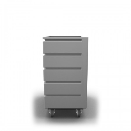 Bulk Container Cart - Black