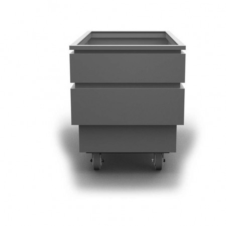 Utility Container Cart - Cadet Blue