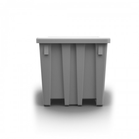 Bulk Container - Metallic Silver Cool - Stencil (2)