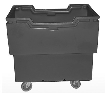 Utility Container Cart - Royal Blue - Forktubes