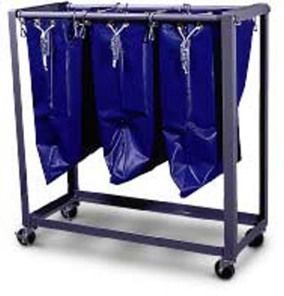 3 Bag 15" Mail Bag Rack