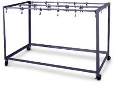 10 Bag 15" Mail Bag Rack