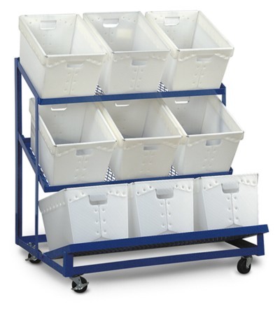 Bulk Mail Tote Cart