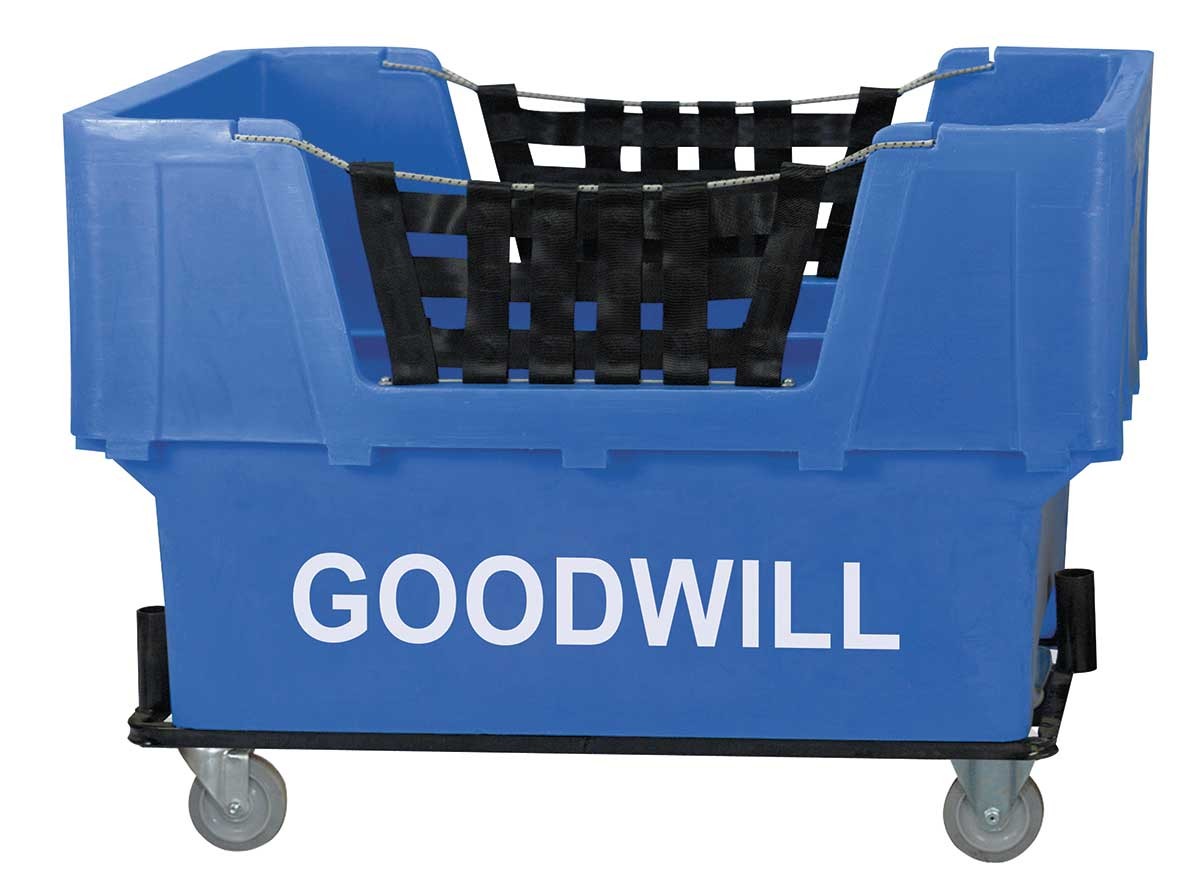 Goodwill Collecting Donations Cart