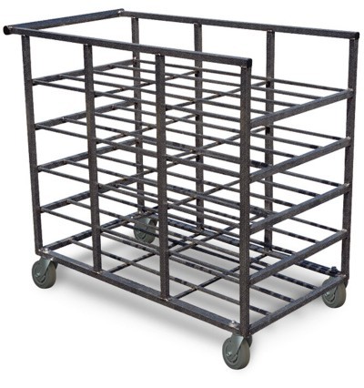 15 Tray Capacity Mail Tray Distribution Rack
