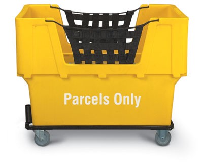 Ergonomic Parcels Only Cart